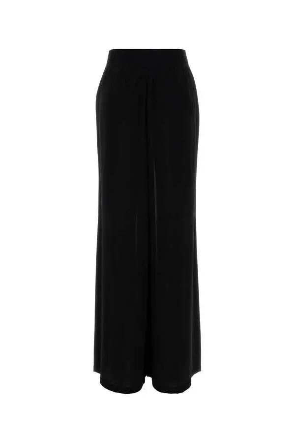 Alaïa Viscose Blend Wide-leg Pant