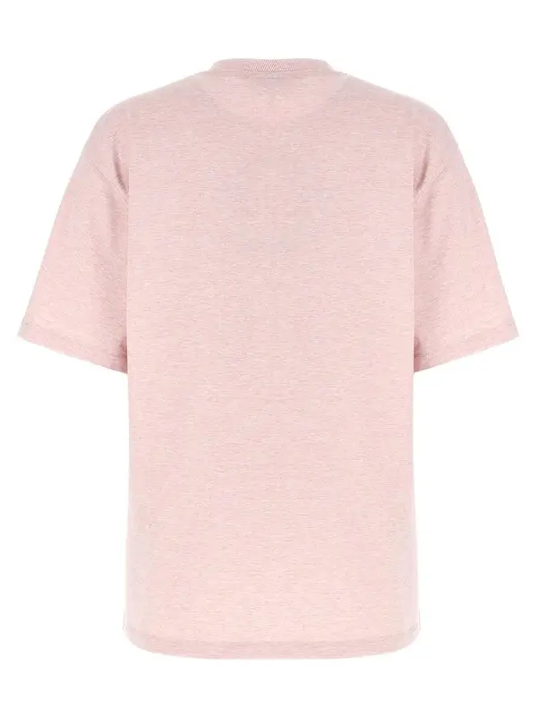 GANNI Heart T-shirt - Pink