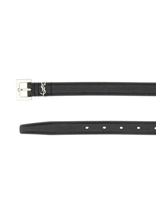 Saint Laurent Cintura Sottile Cassandre