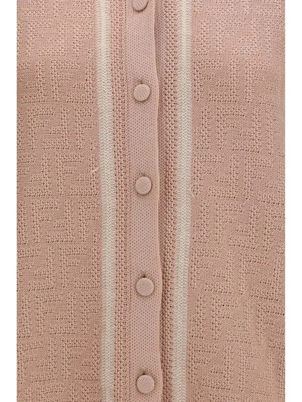 Fendi Ff All-over Crochet Shirt