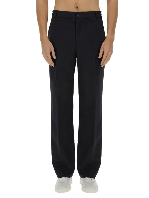 Moncler Straight Leg Pants - Black