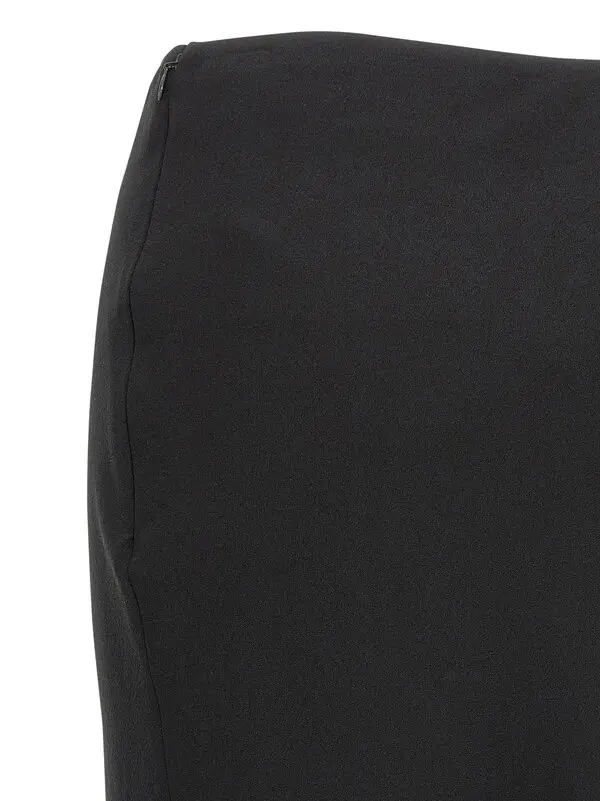Alessandra Rich Long Silk Skirt