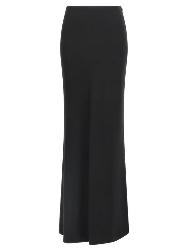 Alessandra Rich Silk Skirt - Black
