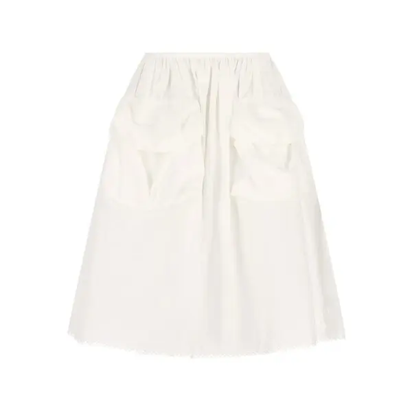 Miu Miu Cotton Full Skirt