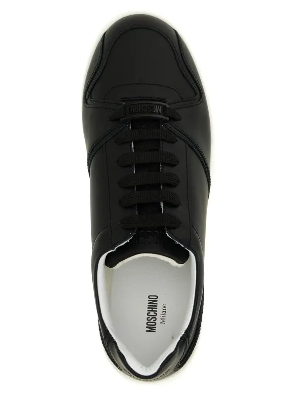 Moschino Leather Sneakers