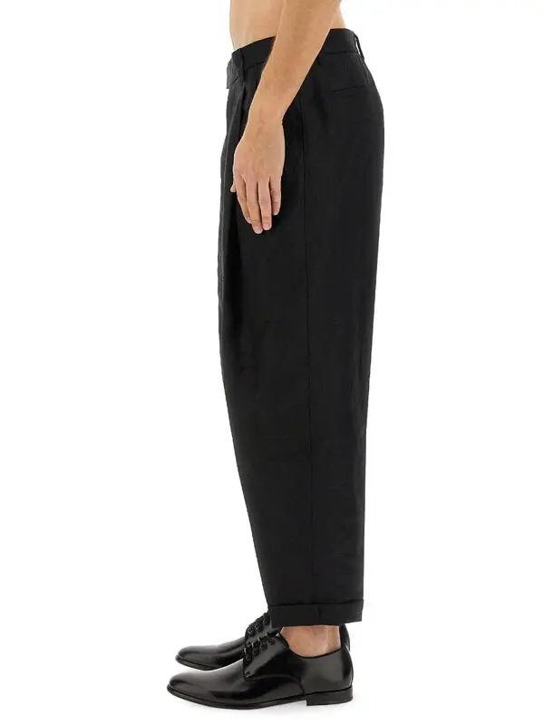 Dolce & Gabbana Canvas Pants - Black