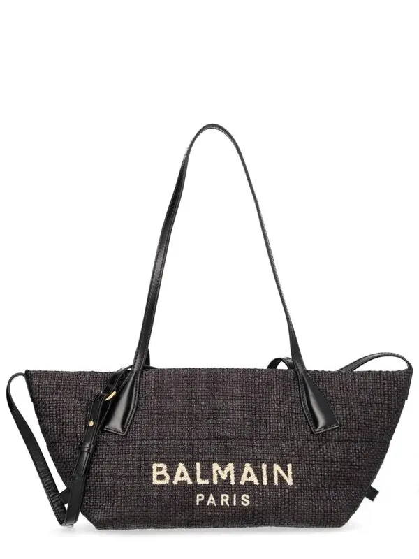 Balmain Small Track Bag - Black