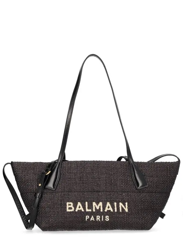 Balmain Small Track Bag - Black
