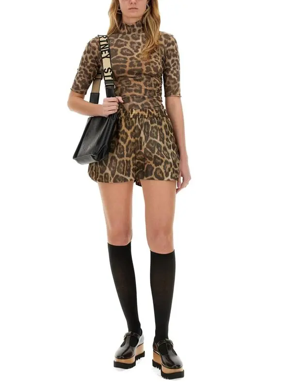 Stella McCartney Animal Pattern Shorts