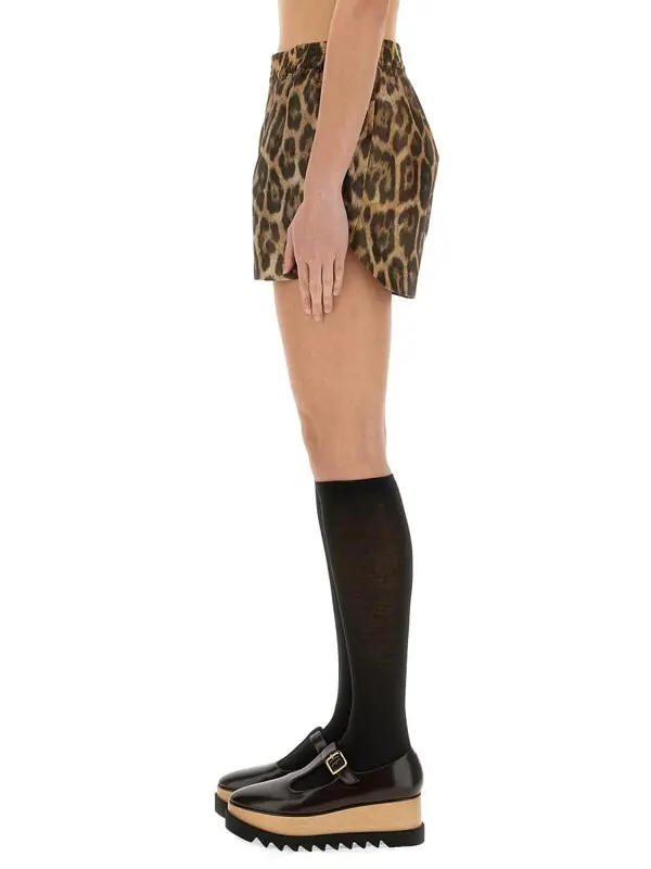 Stella McCartney Animal Pattern Shorts