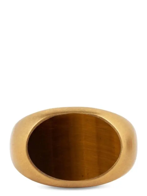 Dries Van Noten Stone Signet' Ring - Gold