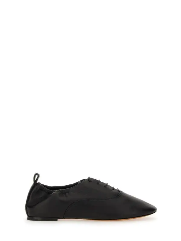 LANVIN Lace-up Slipper - Black