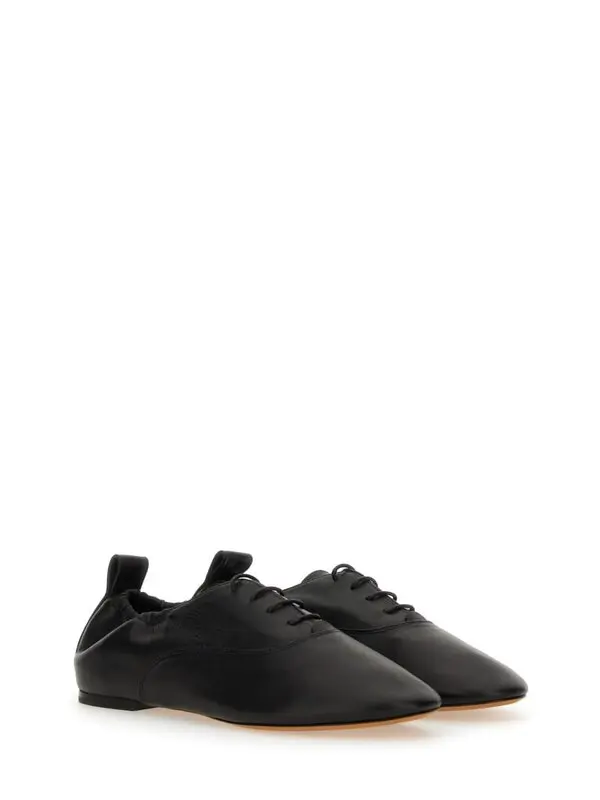 LANVIN Lace-up Slipper