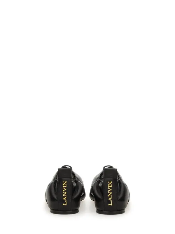 LANVIN Lace-up Slipper