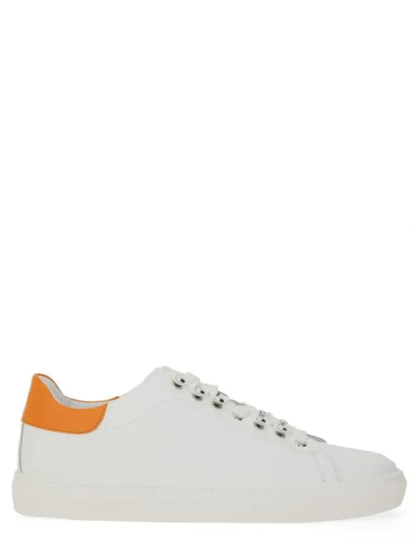 Moschino Leather Sneaker - White