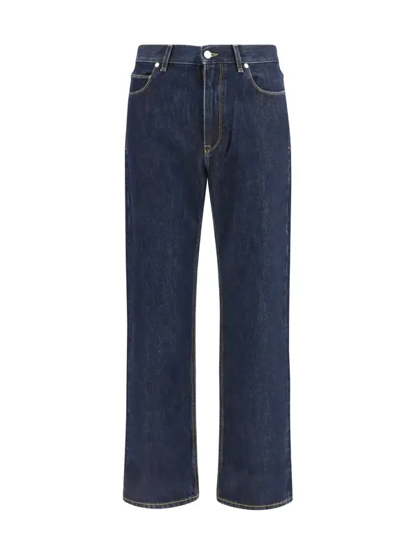Fendi Straight-leg Jeans - Blue