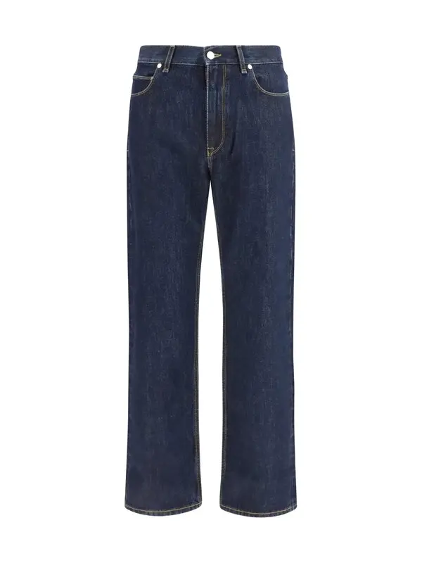 Fendi Straight-leg Jeans - Blue