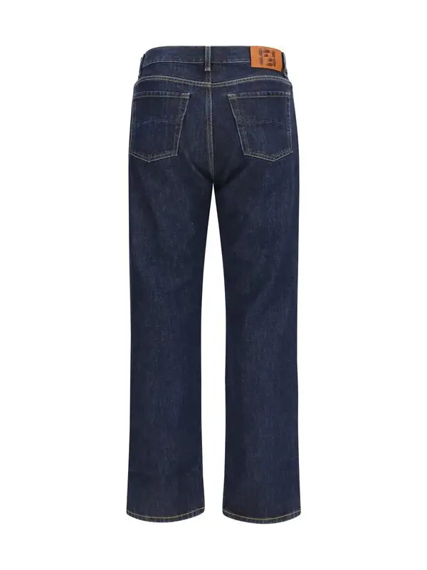 Fendi Straight-leg Jeans - Blue