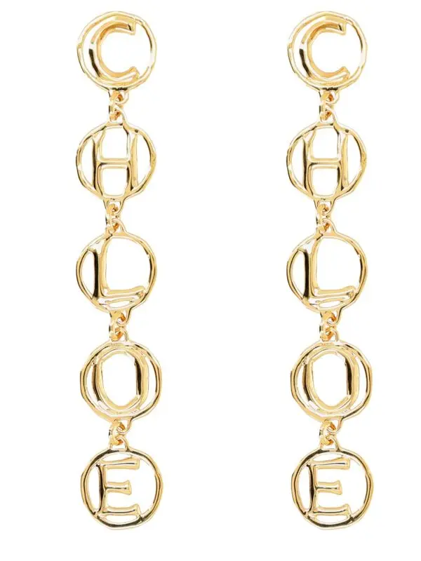 Chloé Script Earring