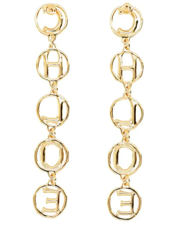 Chloé Script Earring