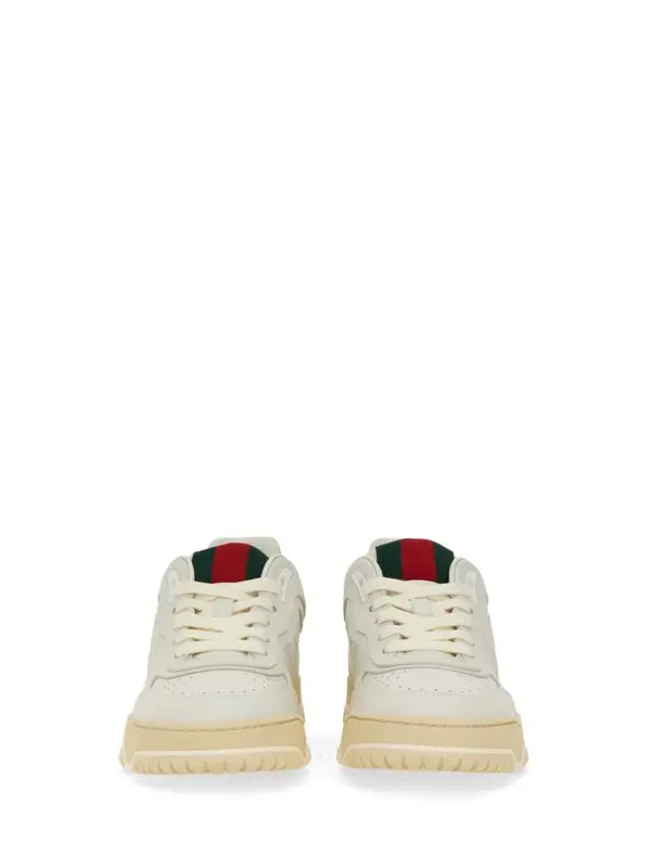 Gucci Leather Sneakers - White