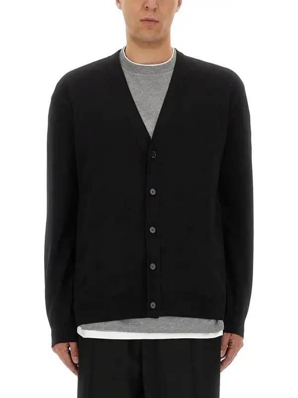 JIL SANDER Merino Wool Cardigan