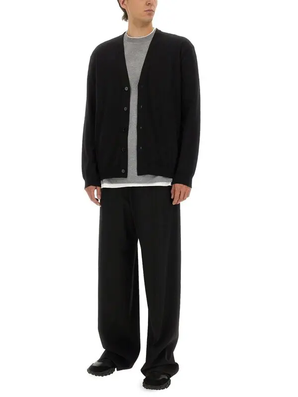 JIL SANDER Merino Wool Cardigan