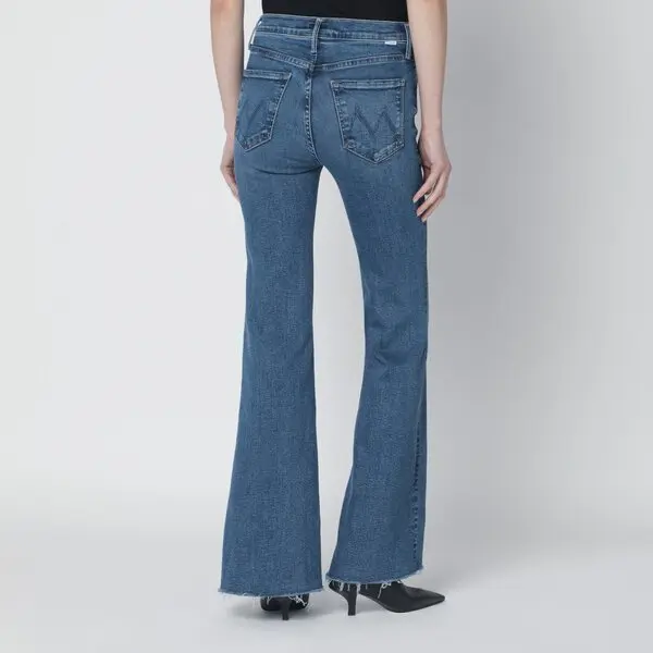 MOTHER Doozy Sneak Fray Flared Jeans