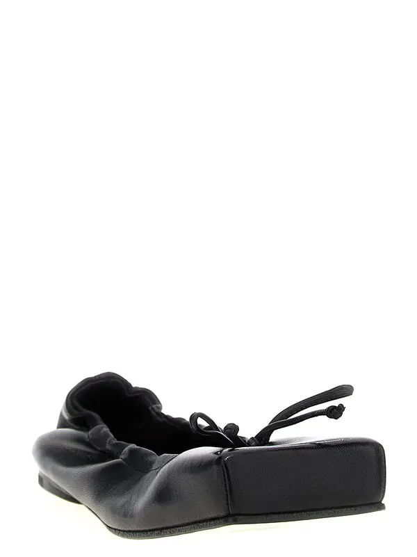 Jacquemus Les Ballerines Ballet' Flat Shoes - Black