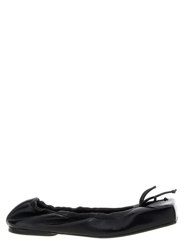 Jacquemus Les Ballerines Ballet Flat Shoes - Black