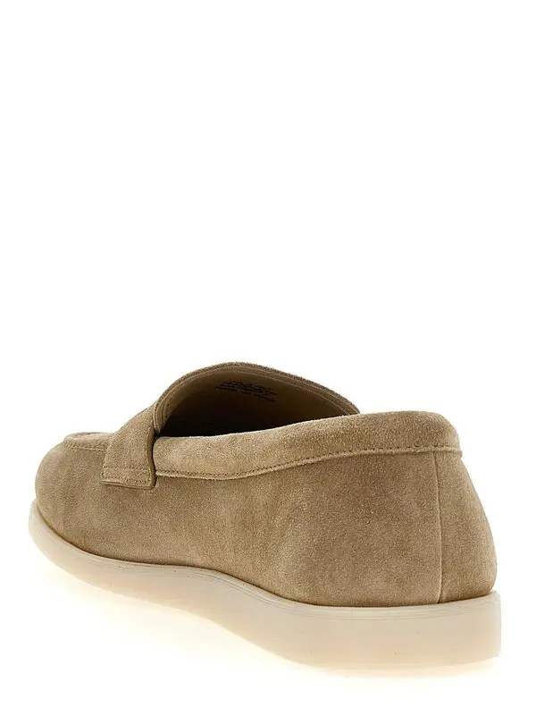 Church's Portsmouth Suede Loafers - Cream