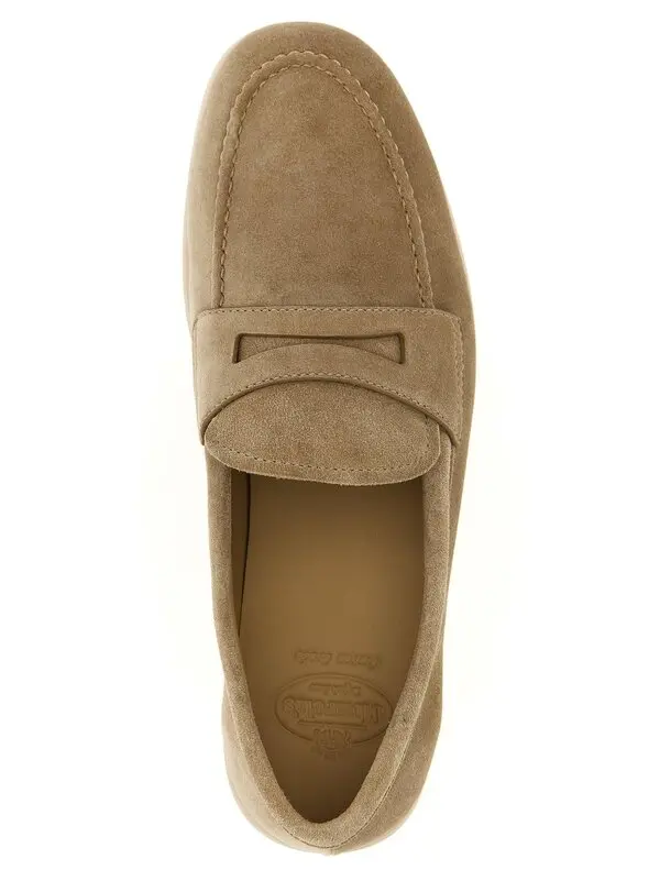 Church's Portsmouth Suede Loafers - Cream