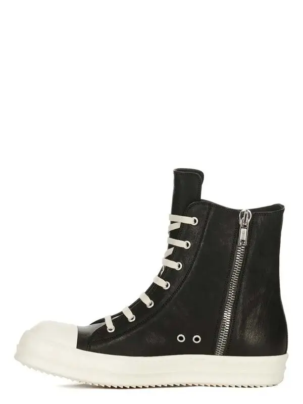 Rick Owens Leather Shoes Sneakers