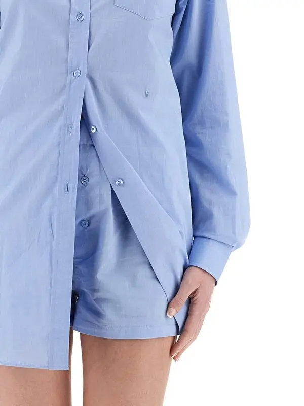 Moschino Poplin Chemise Jumpsuit