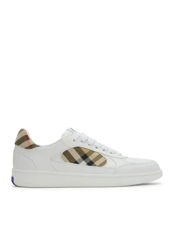 Burberry Terrace Leather Sneaker - Multicolor