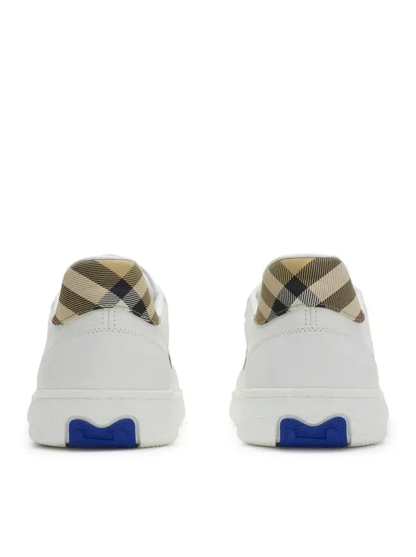 Burberry Terrace Leather Sneaker - Multicolor