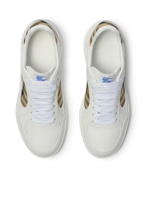 Burberry Terrace Leather Sneaker - Multicolor