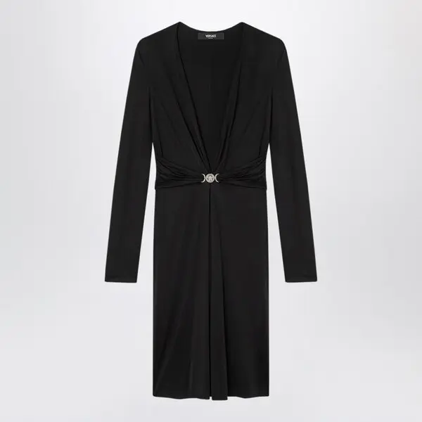 Versace Viscose Jersey Midi Dress