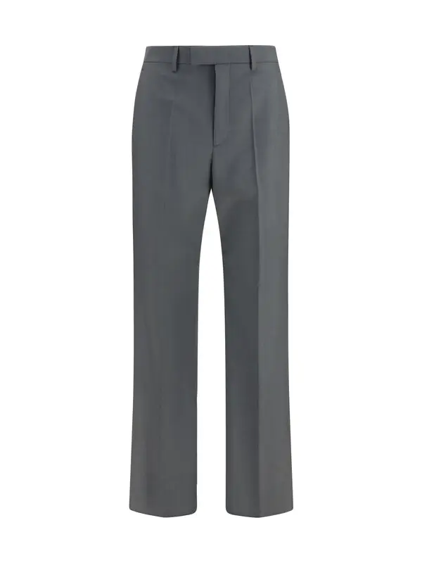 Valentino Garavani Wool And Mohair Tailored Pants