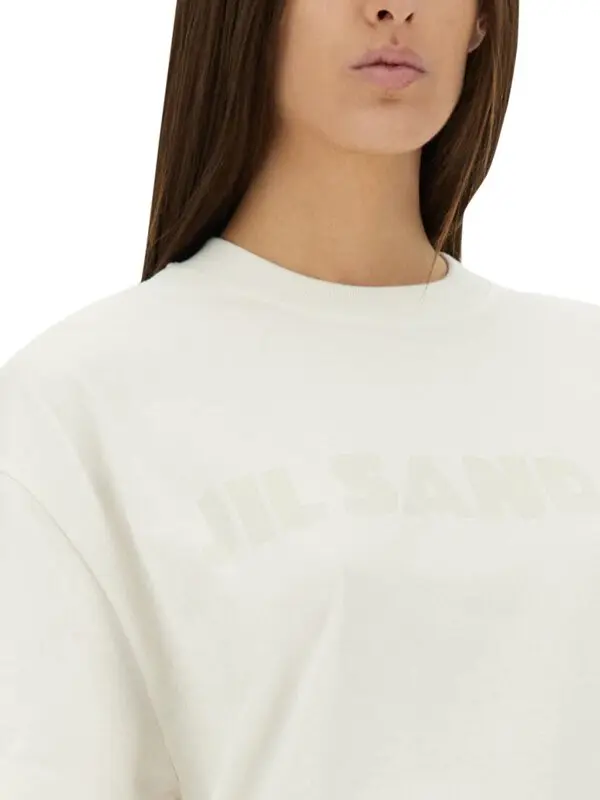 JIL SANDER Logo T-shirt - White