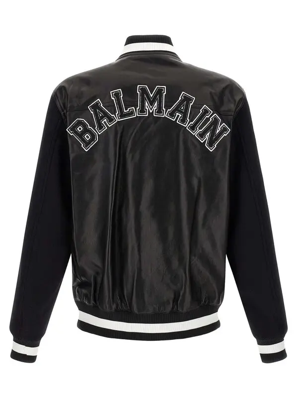 Balmain Varsity' Bomber Jacket - Multicolor