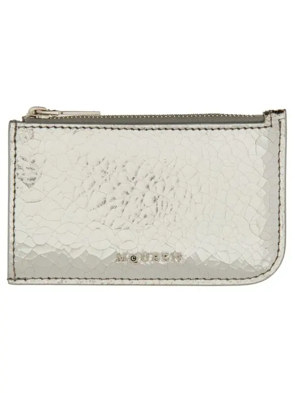 Alexander McQueen Card Holder With Logo