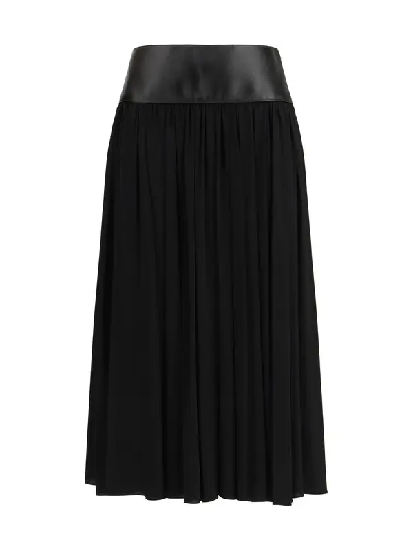 Alaïa Skirt With Leather Belt