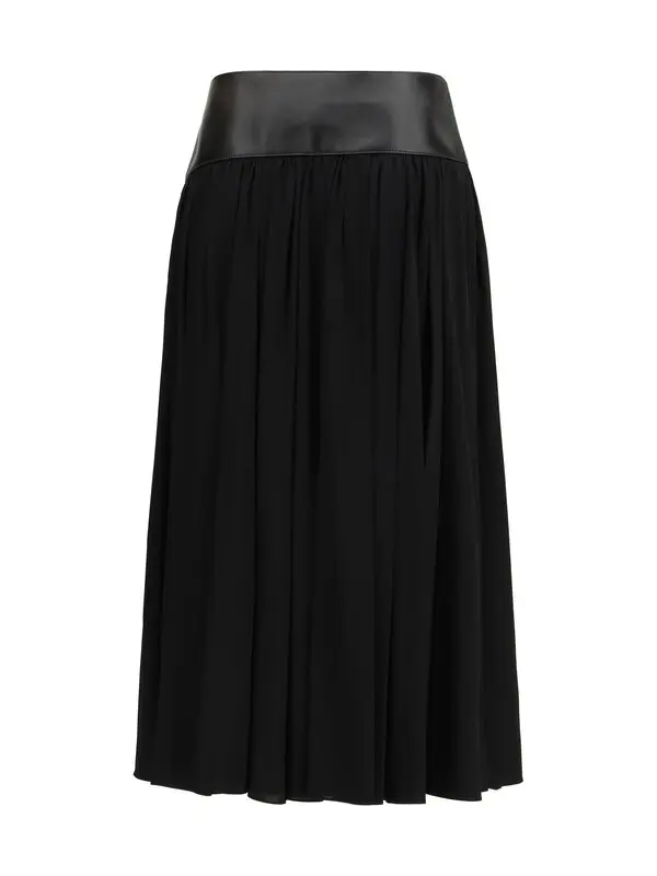Alaïa Skirt With Leather Belt