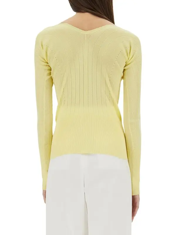 Jacquemus The Praluce Top - Yellow