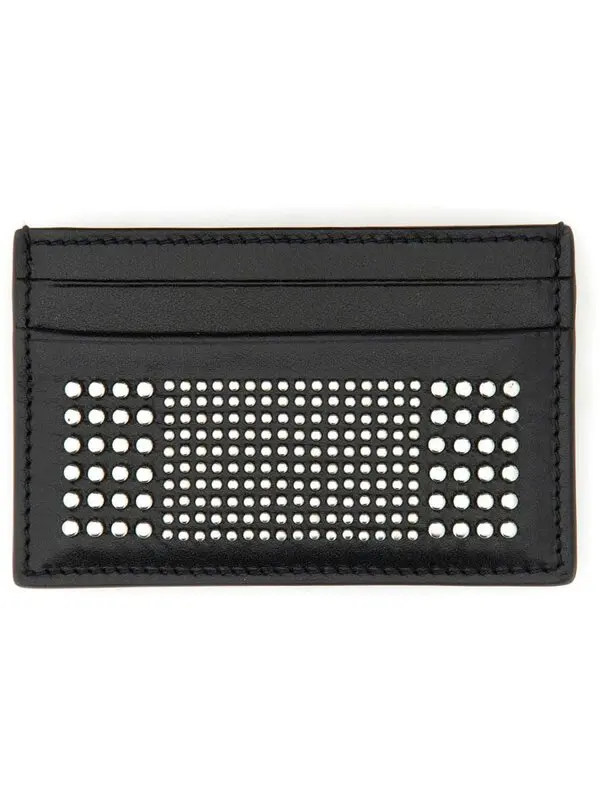 Alexander McQueen Leather Card Holder