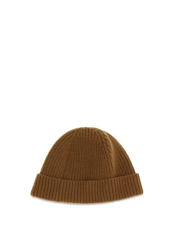 Valentino Garavani Cashmere Vlogo Beanie - Brown