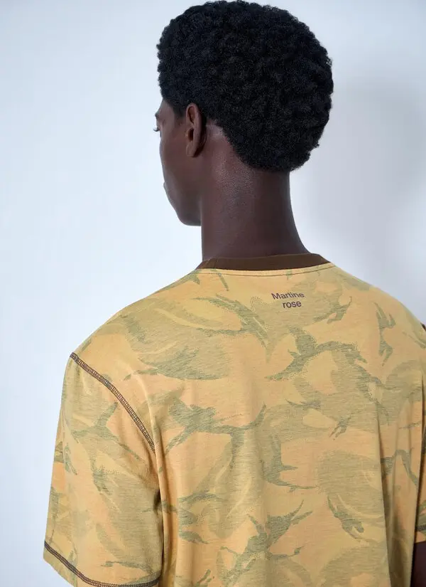 Martine Rose Printed Cotton Jersey T-shirt