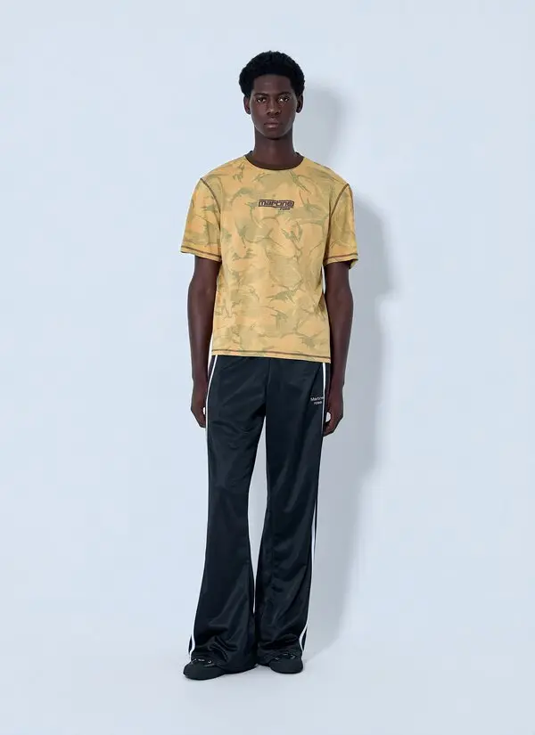 Martine Rose Printed Cotton Jersey T-shirt - Orange