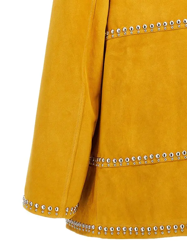 WALES BONNER Suede Jacket